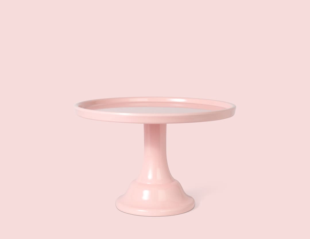 Peony Pink Melamine Cake Stand-small | Dessert Stand | Mini Cake Stand ...