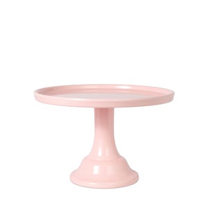 Peony Pink Melamine Cake Stand-small | Dessert Stand | Mini Cake Stand ...