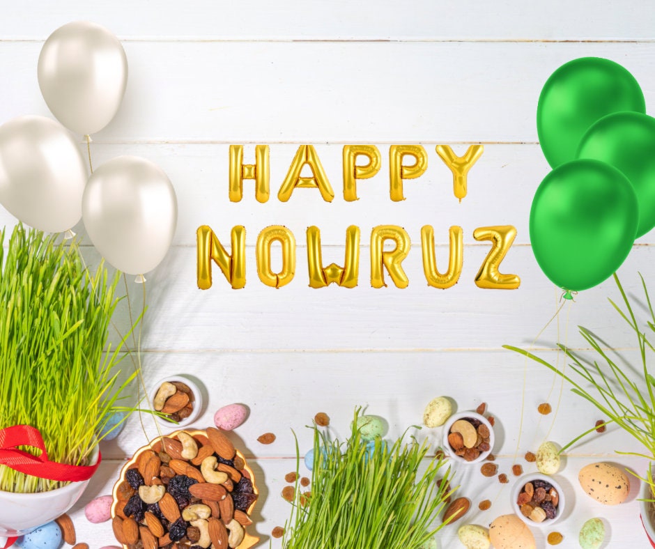 Nowruz Balloon Set- Noruz Decorations, Nowruz Decoractions, Happy ...
