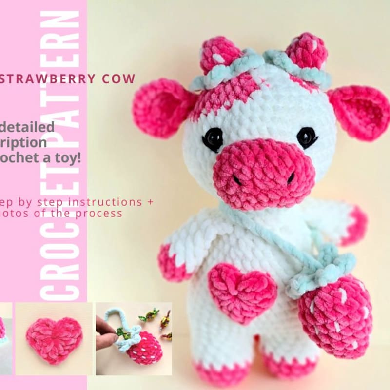 Heart Crochet Patches - Etsy