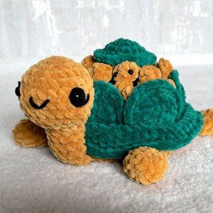 Turtle Memory Game Crochet Pattern Pdf, NO SEW Easy Crochet Pattern - Etsy