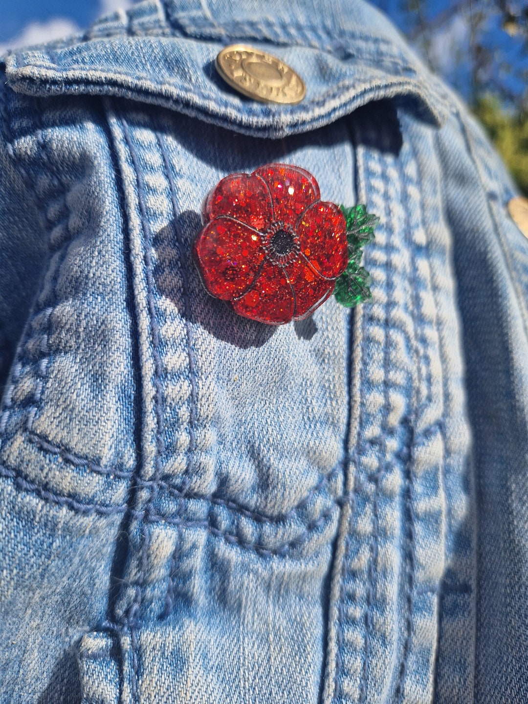 Poppy Brooch , Poppy Gifts , Memorial Gifts , Poppy Brooch ...