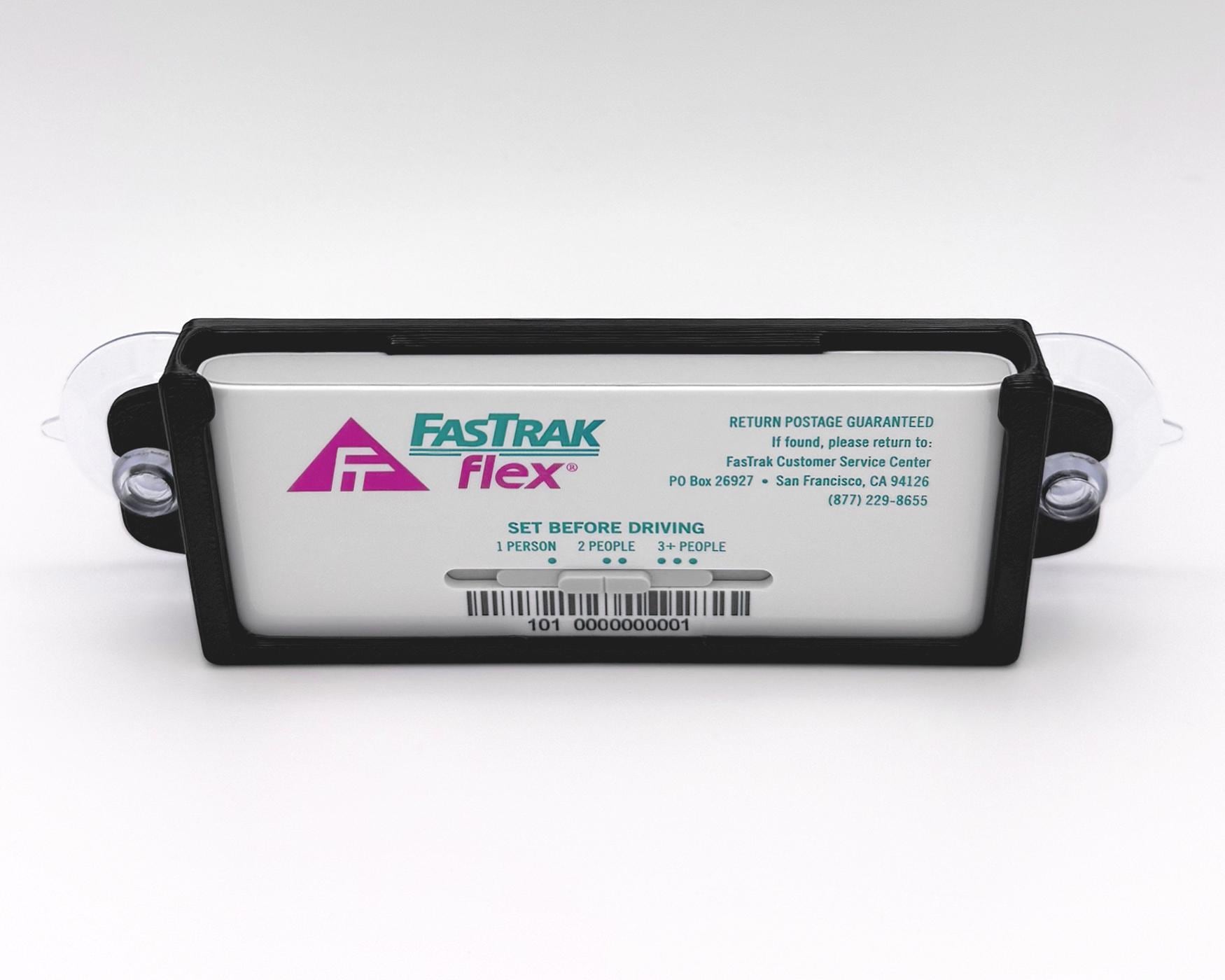 Fastrak Flex Holder for CAV, HOV - Universal Suction Cup Fit for ...