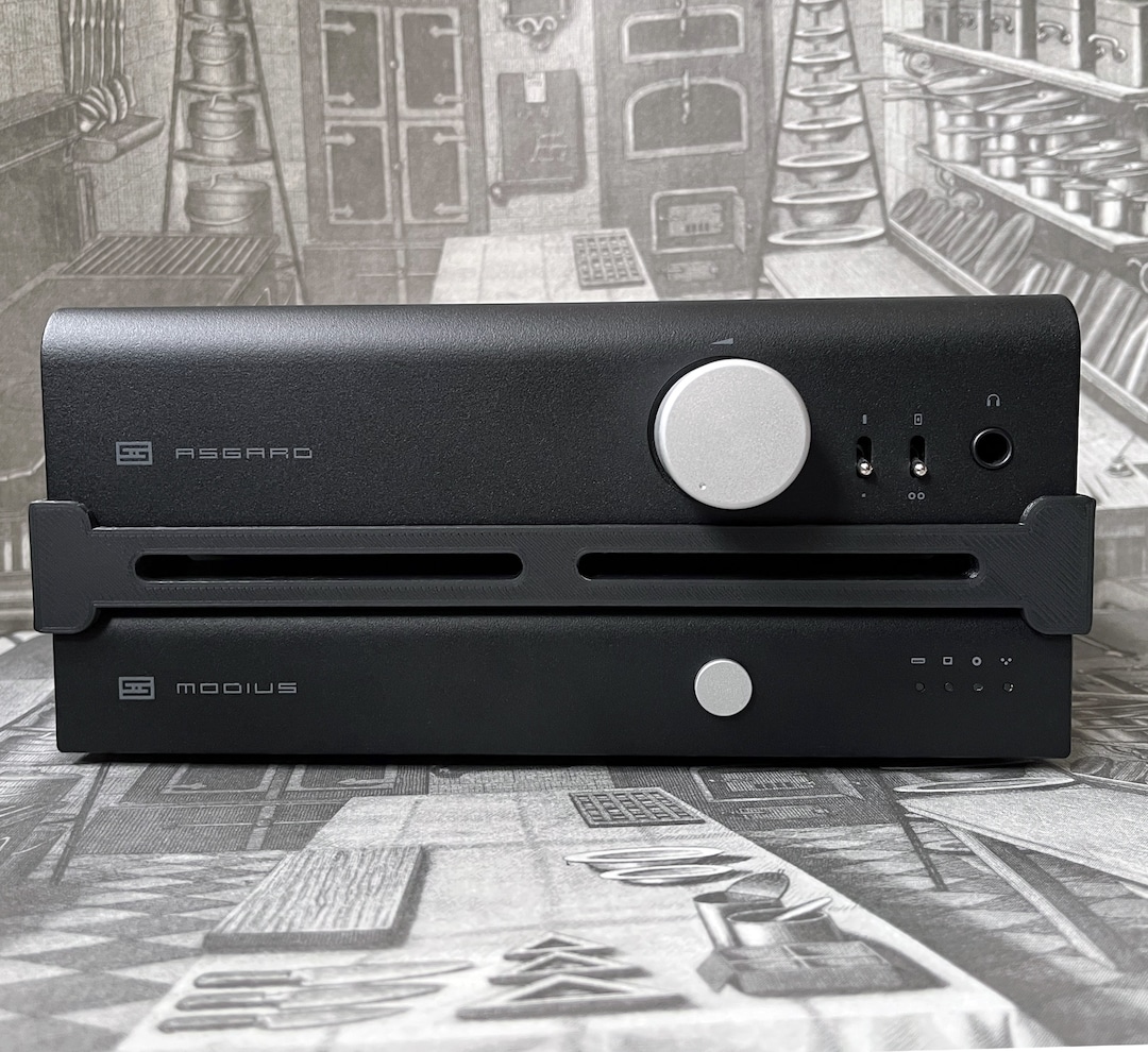 Bracket for Stacking Schiit Asgard / Modius / Magnius / Bifrost ...