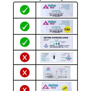 Fastrak Flex Holder for CAV, HOV - Universal Suction Cup Fit for ...