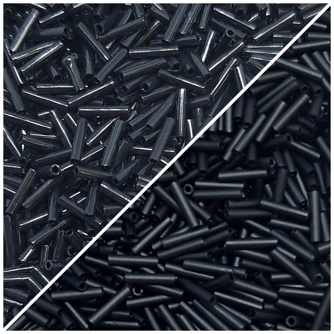 Miyuki Bugles Size 6mm, Miyuki Slender Bugle 1.3x6mm,salmon Opaque Semi ...