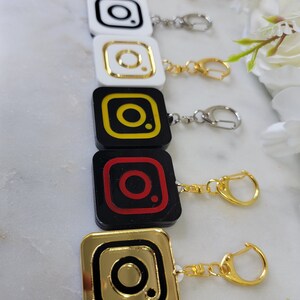 Instagram Smart NFC Keychain for Social Media | Tap and Follow ...