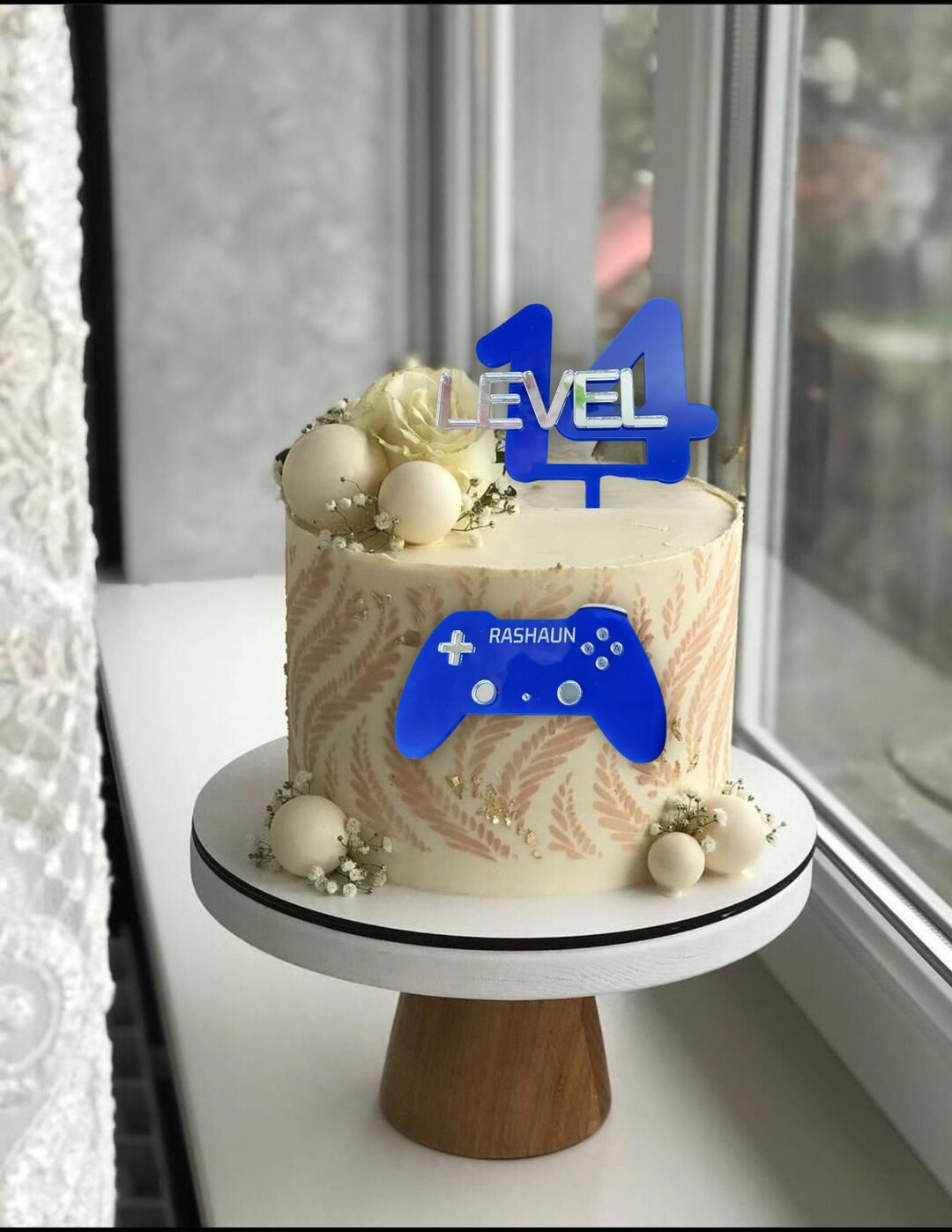 Gamer Cake Topper, Gamer Controller Cake Topper, Play Station Decor ...