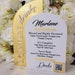 Stylish Acrylic Menu Sign for Bar Customized Wedding Menu Board ...