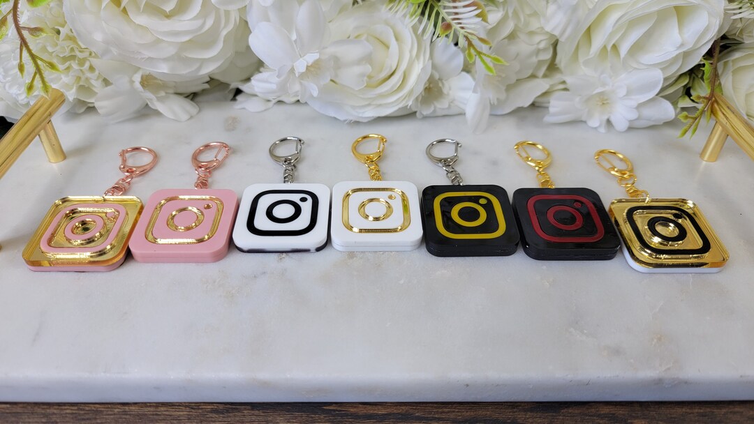Instagram Smart NFC Keychain for Social Media | Tap and Follow ...
