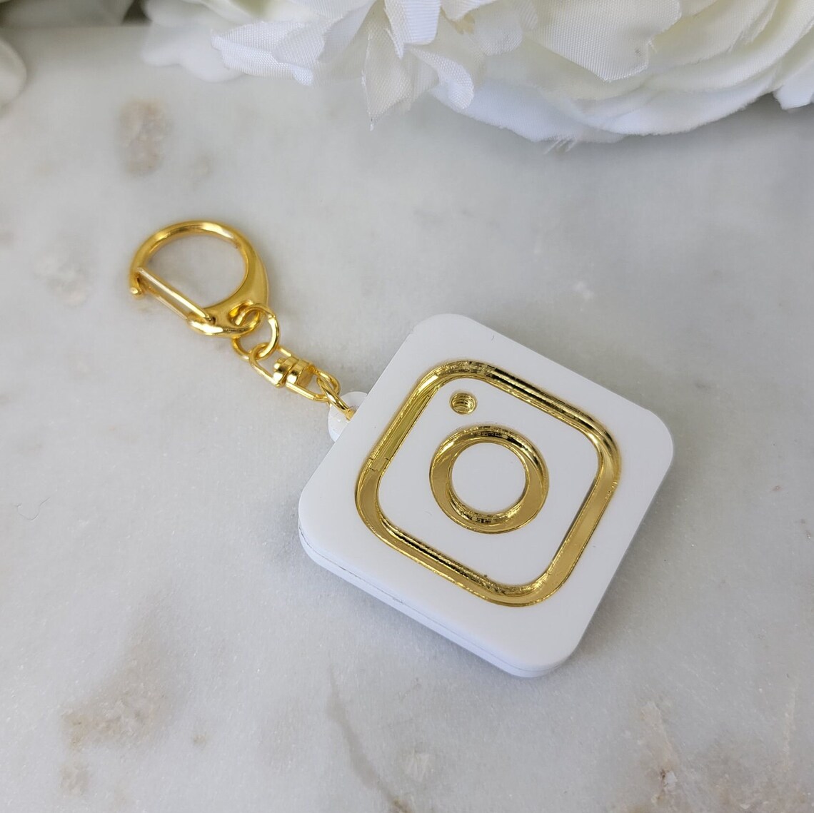 Instagram Smart NFC Keychain for Social Media Tap and Follow Digital ...