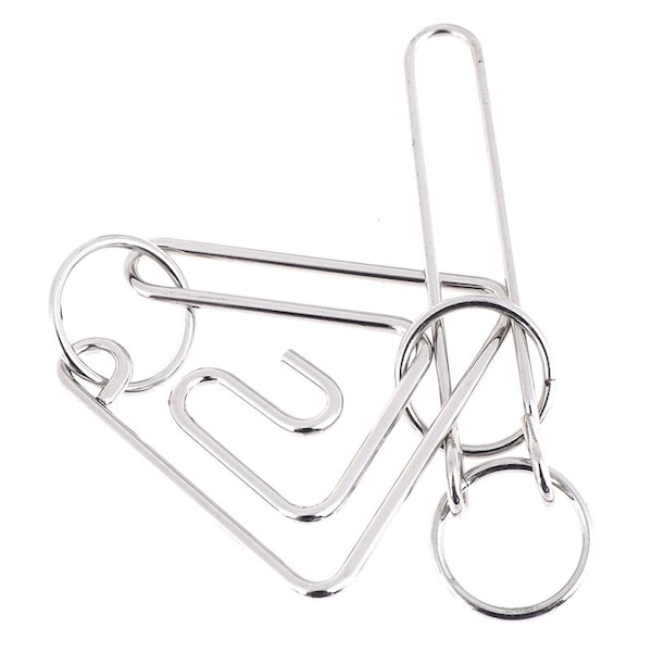 Wire Puzzles for Adults - Etsy