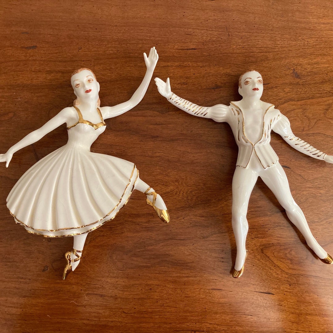 Rare 1950s Holland Mold Ballet Wall Hanging Elegant Danseuse and ...