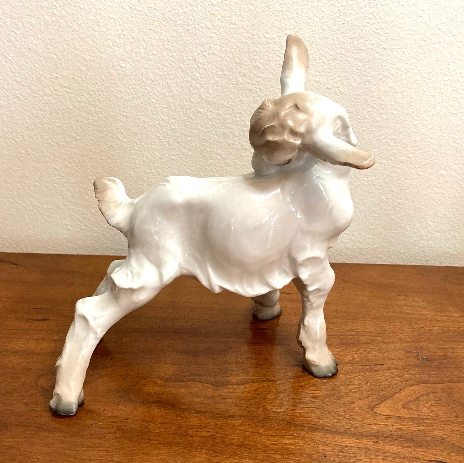 Rare 1930s Rosenthal German Porcelain Goat Figurine by Joao Da Silva ...