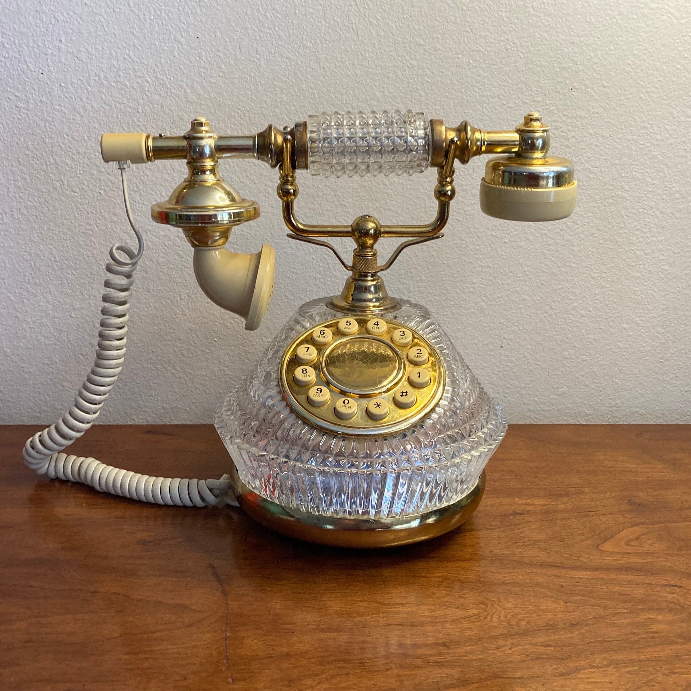 Authentic Vintage Hollywood Regency 1980s Chic French Inspired Godinger ...