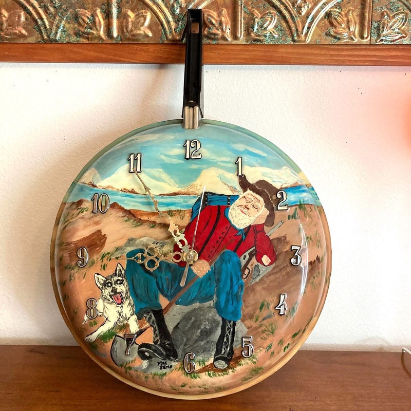 Repurposed Clock - Etsy