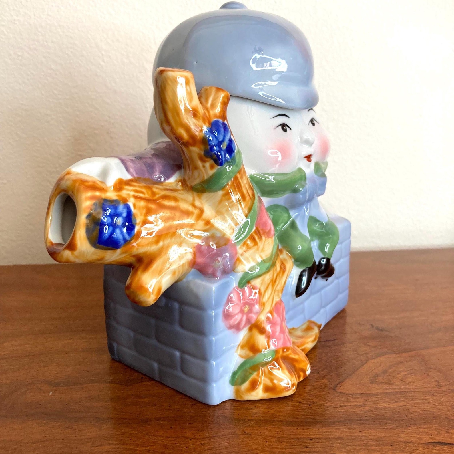 Vintage Humpty Dumpty Teapot, Feitx Tea Kettle, Tea Party Decor, Tea ...
