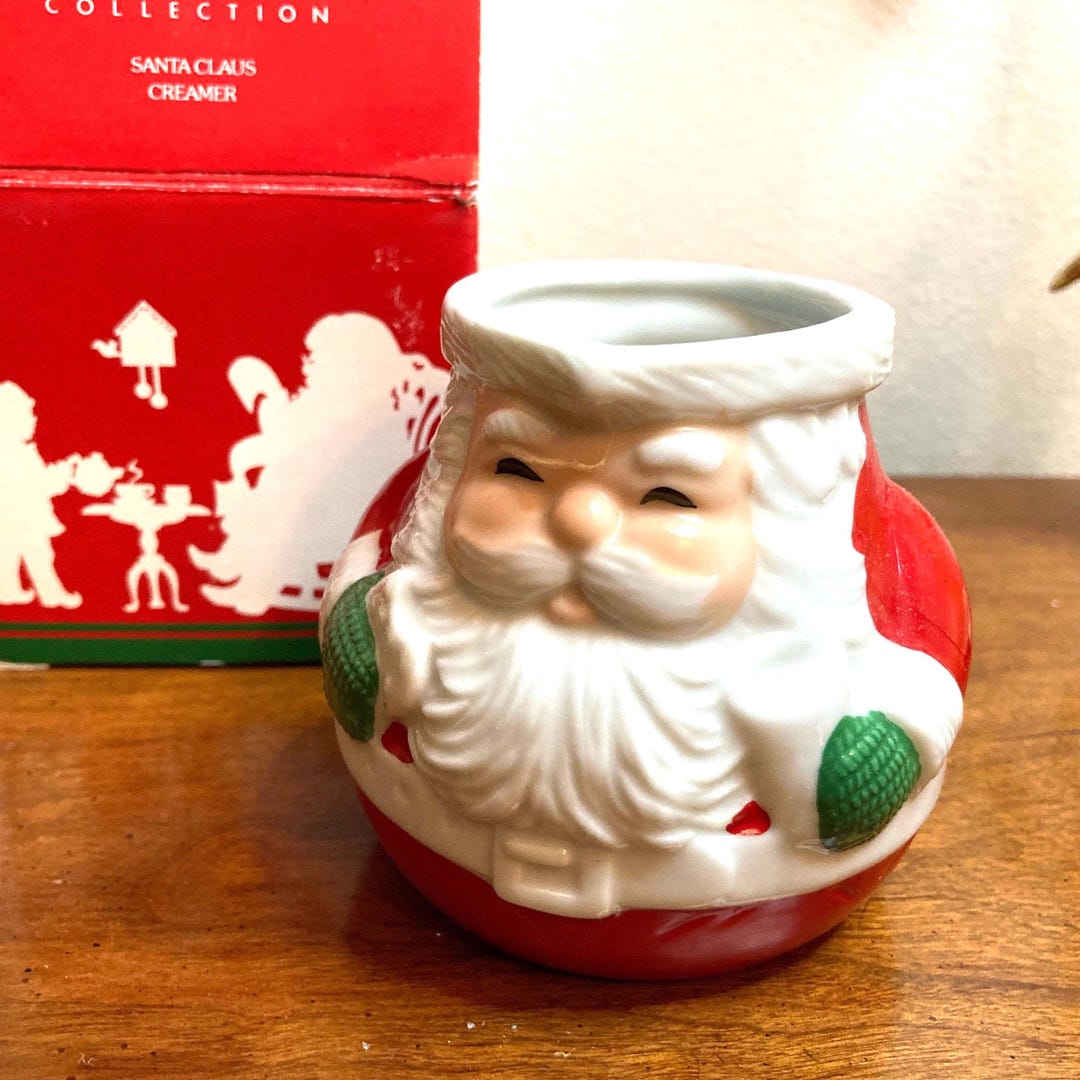 Charming 1983 Avon Santa Creamer - Mint Condition Retro Christmas ...