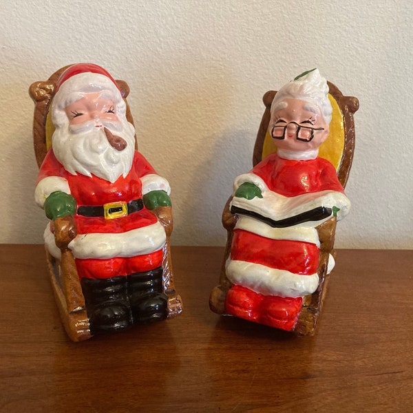 Santa Claus in a Rocking Chair - Etsy