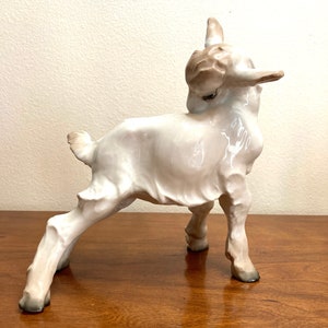 Rare 1930s Rosenthal German Porcelain Goat Figurine by Joao Da Silva ...
