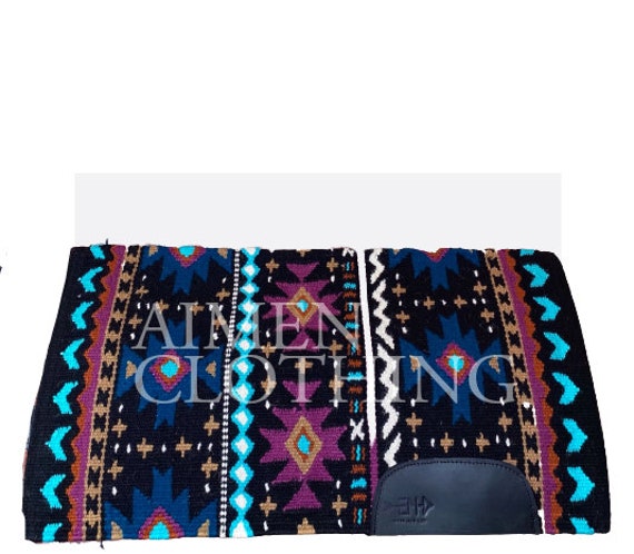 Handmade Western Show Saddle Pad for Horse on Base Color - Etsy