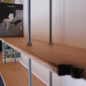 Threaded Rod Shelves - Etsy