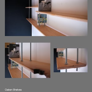 Threaded Rod Shelves - Etsy