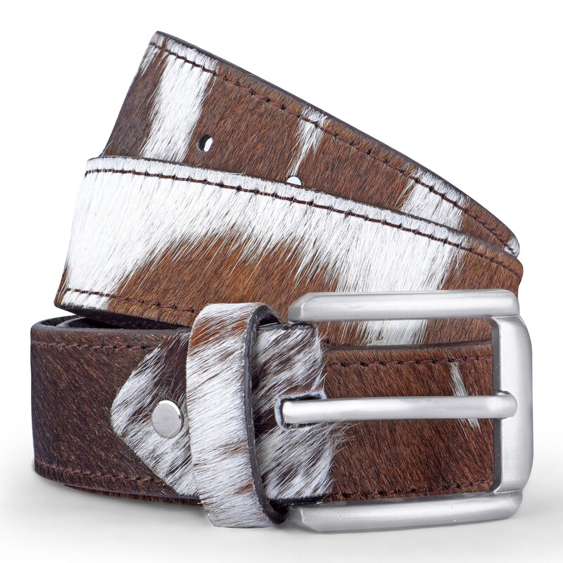 Cowhide Belt - Etsy