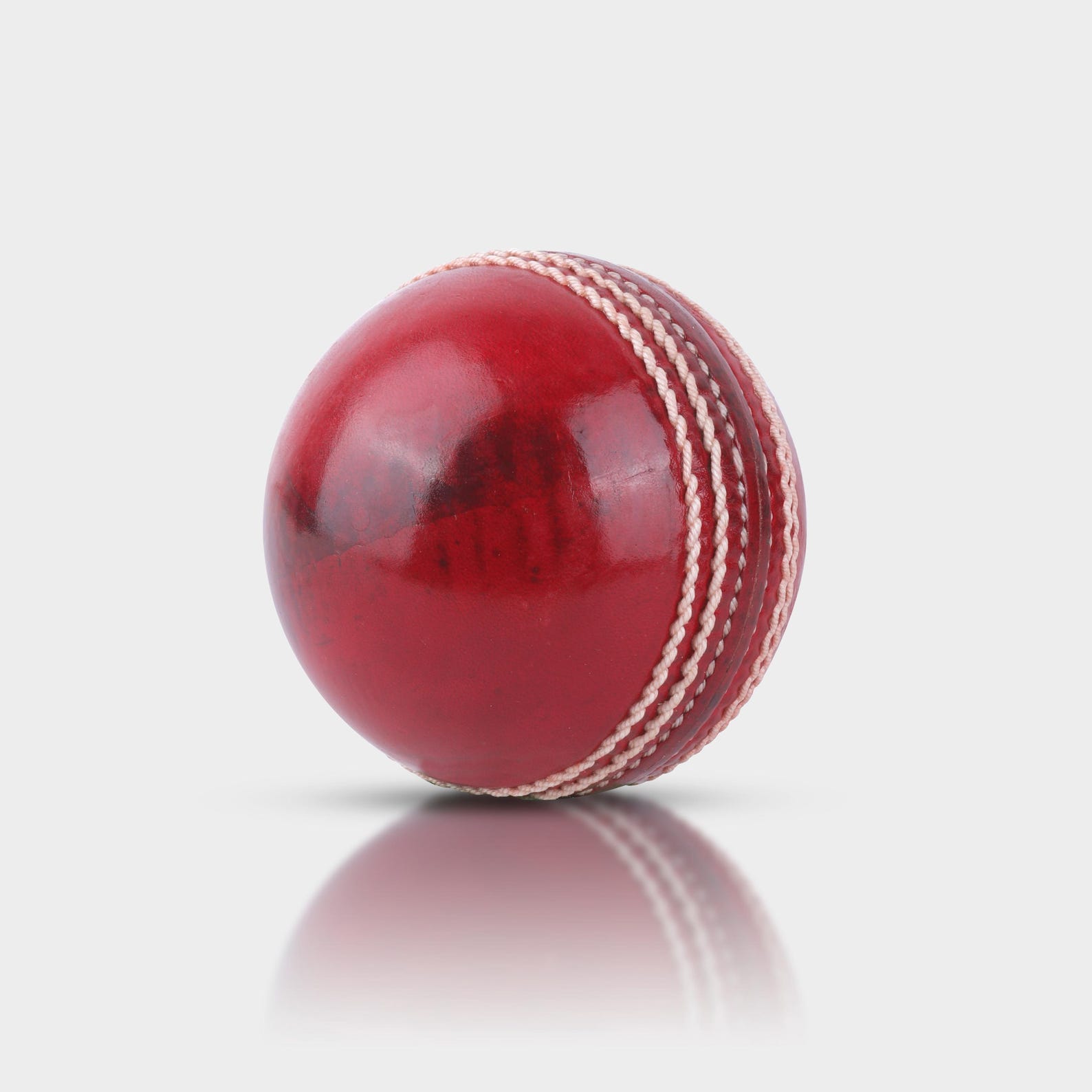 Handmade Red Leather Cricket Ball - Professional Cricket Ball, Hard ...