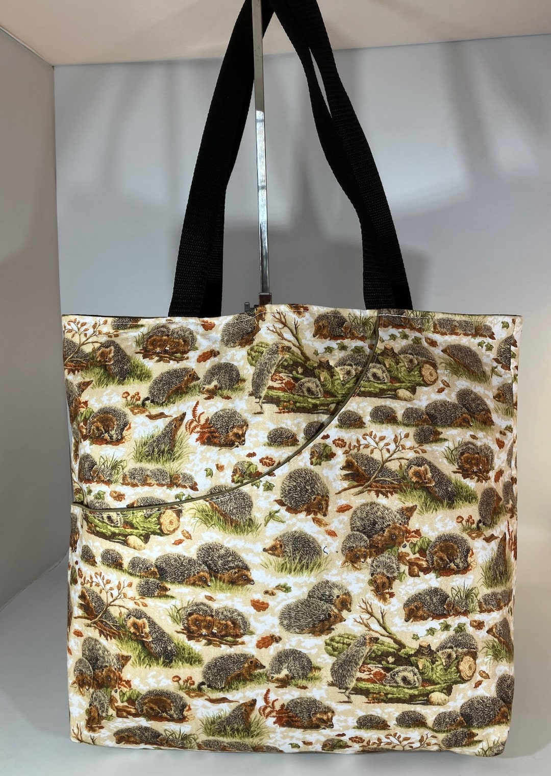 Tote Bag Hedgehog Design - Etsy