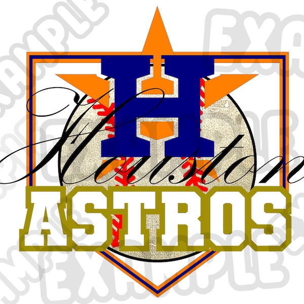 Astros Svg - Etsy