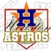 Astros Png, Baseball Svg, Team Spirit Png, Digital Download, Htv Print ...