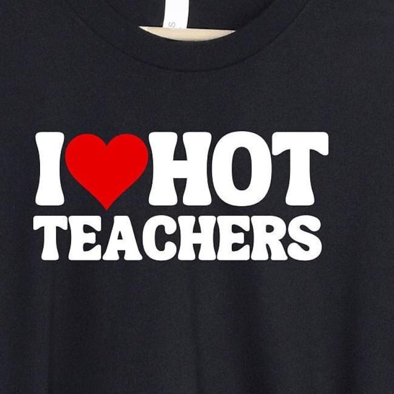 Hot for Teacher Tshirt - Etsy