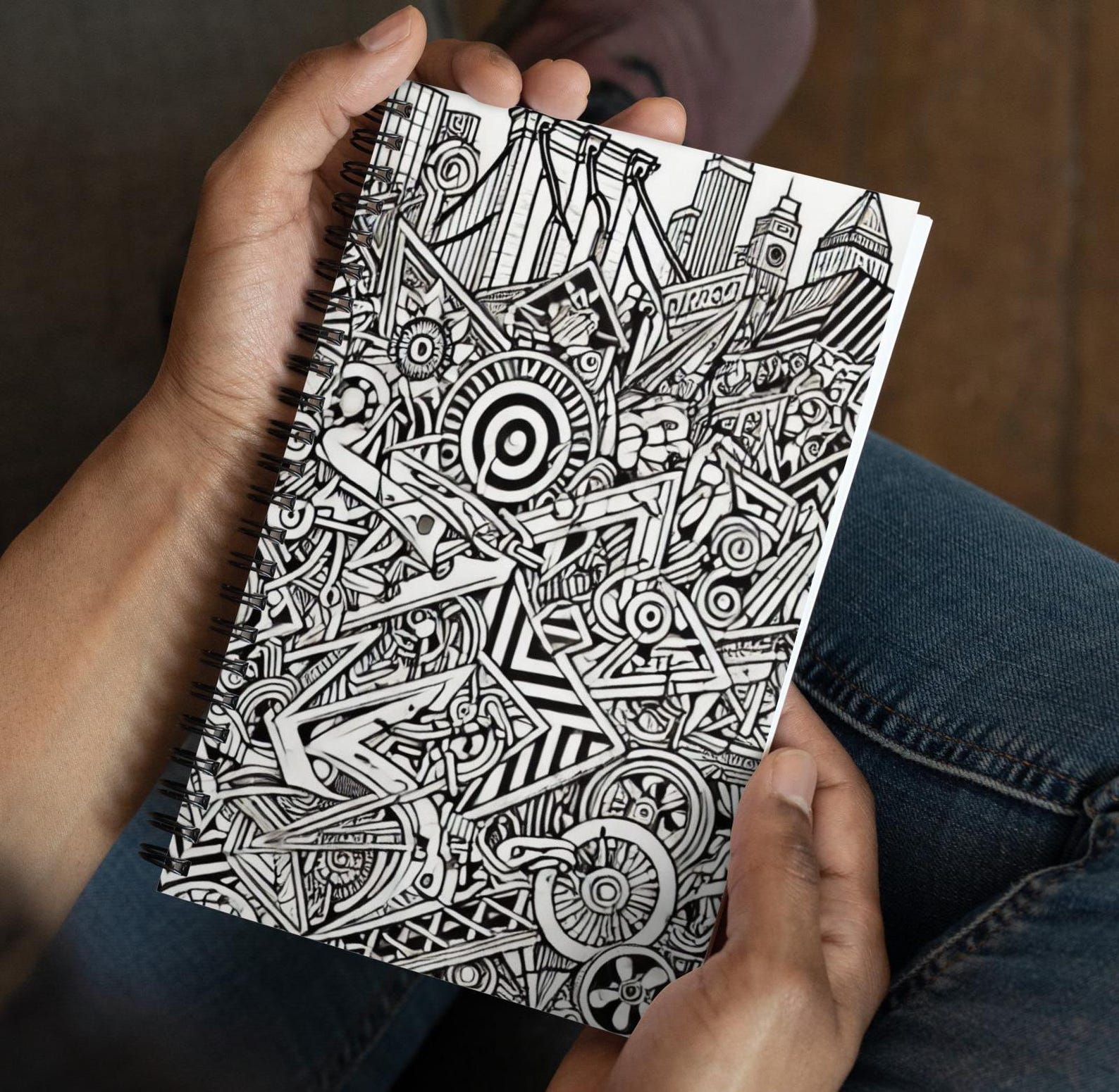 Urban Graffiti Splash Art Spiral Notebook Journal - Etsy