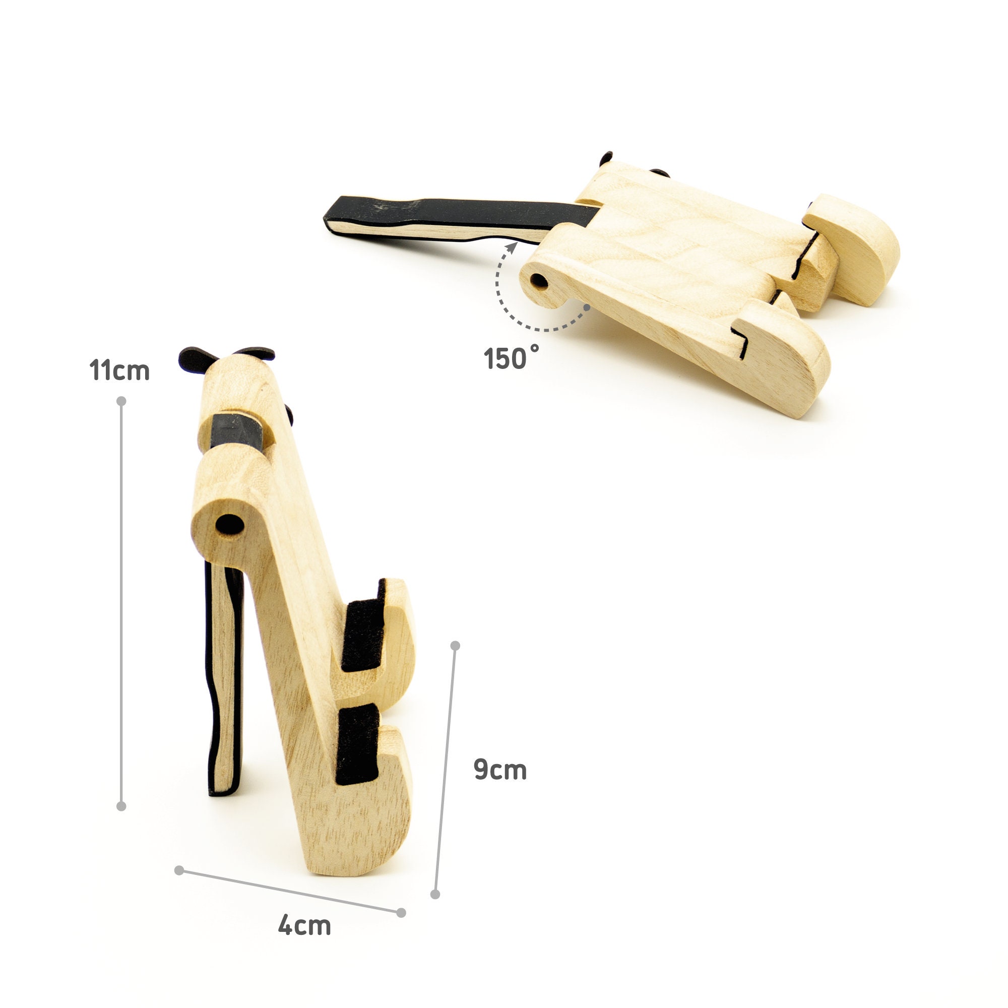 Mobile Phone Stand Made of Wood | Cell Phone Holder | Smartphone Holder ...