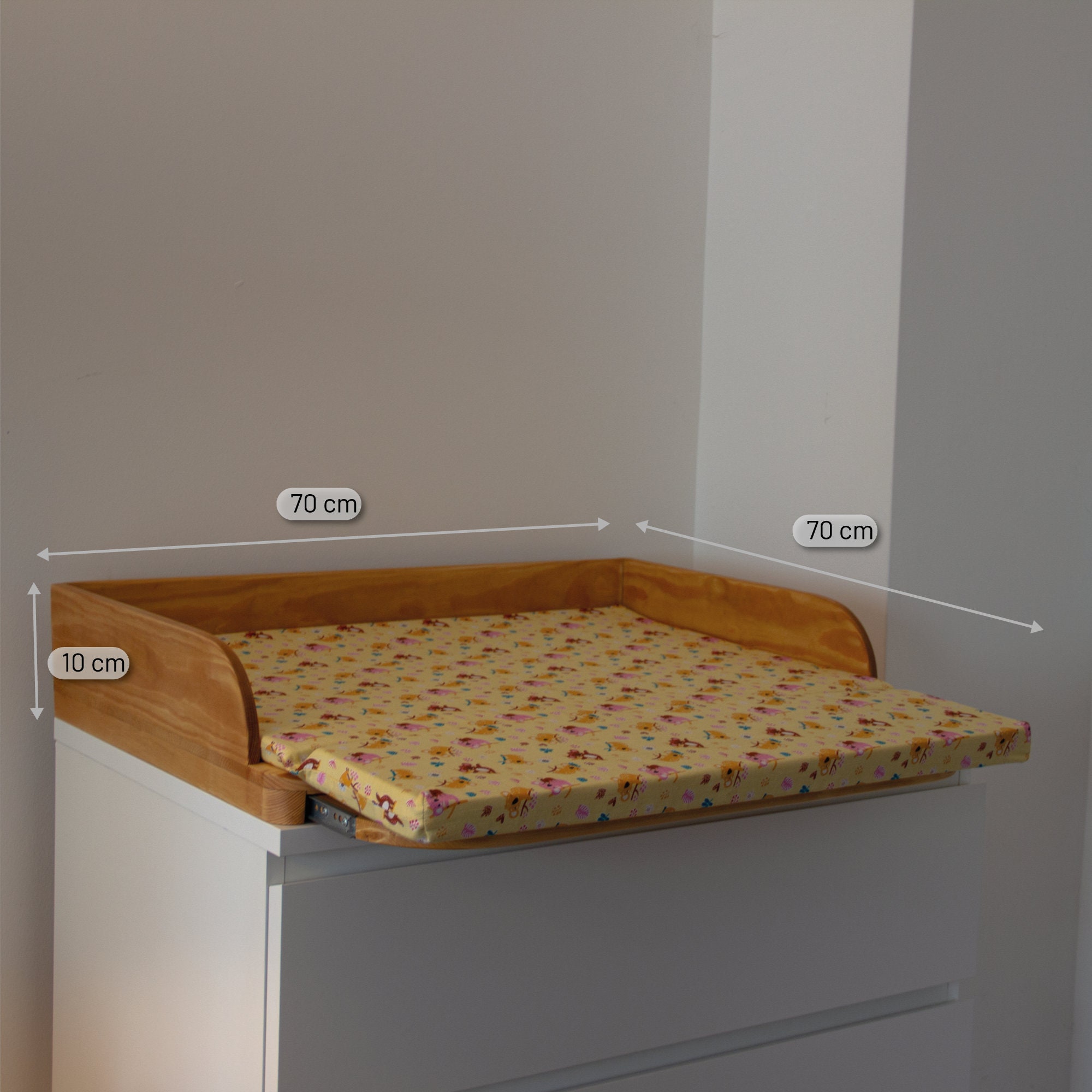 Changing Table Attachment for Dresser I Changing Table Attachment Back ...