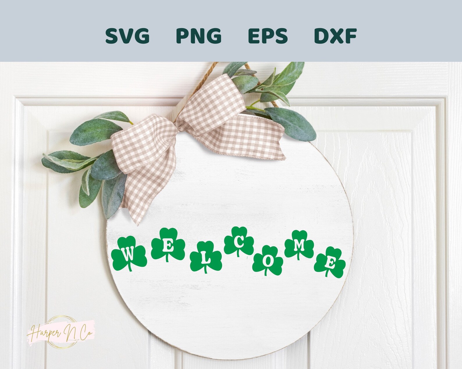 Shamrock Alphabet SVG, Clover Alphabet SVG, St. Patrick’s Day Svg, Png ...