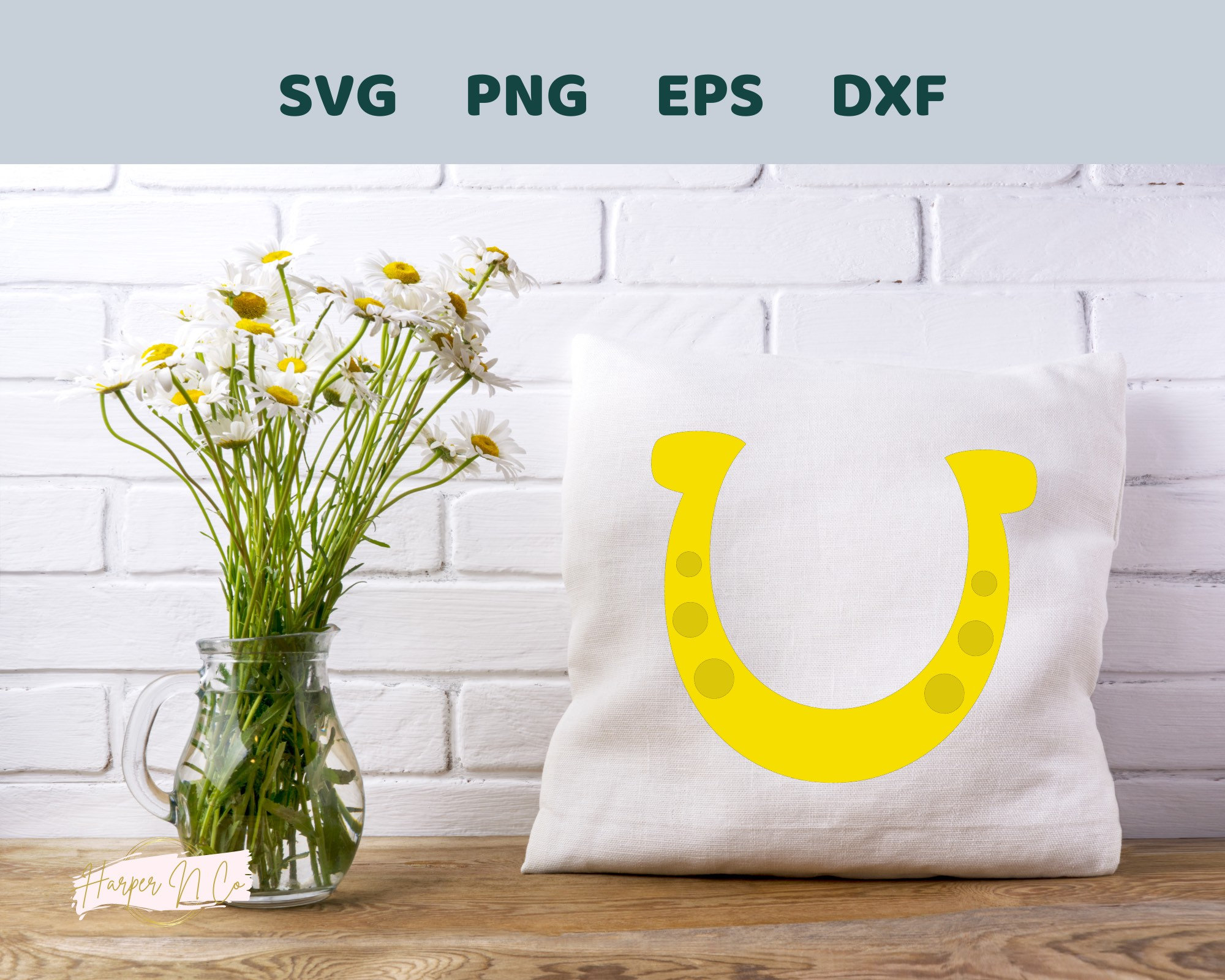 Golden Horseshoe SVG, St. Patricks Day Png, St. Pattys Day Digital ...