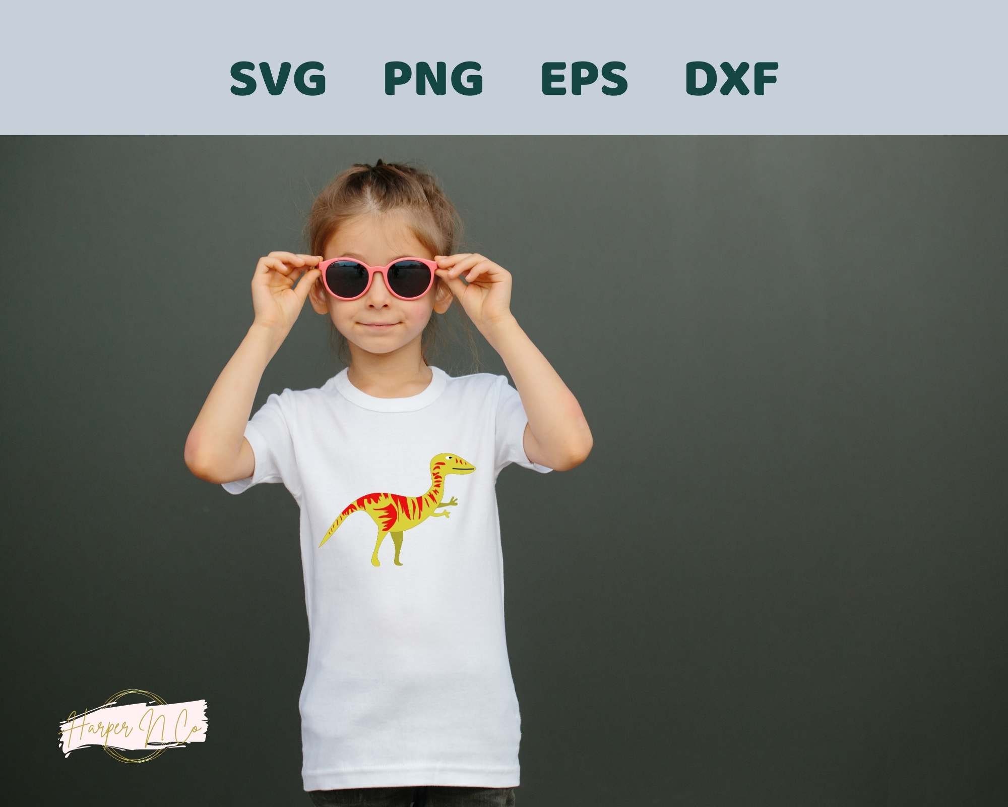 Dinosaur SVG, Velociraptor PNG, Raptor Cut File, Dinosaur Image for for ...