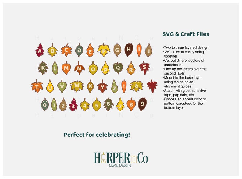 Thankful Bunting SVG, Fall Banner, Template, Pennant, Decoration ...