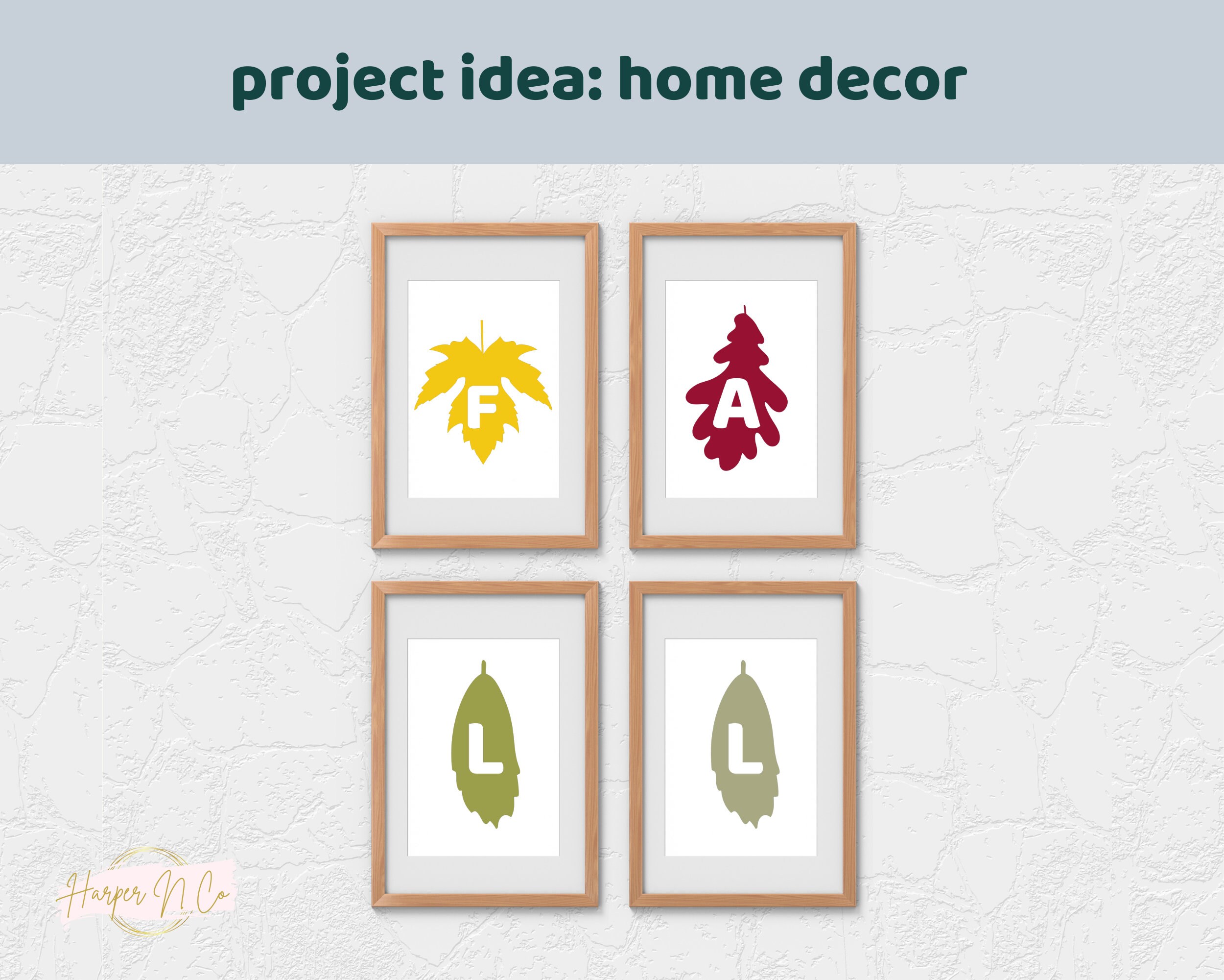 Leaf Alphabet, Monogram, Letters in Leaves, Sublimation, Cricut ...