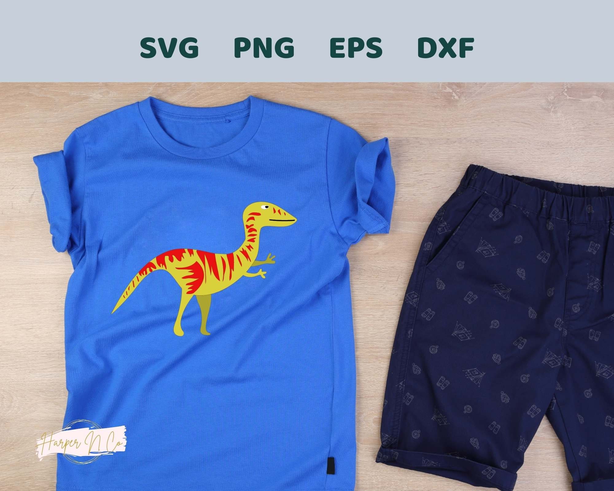 Dinosaur SVG, Velociraptor PNG, Raptor Cut File, Dinosaur Image for for ...