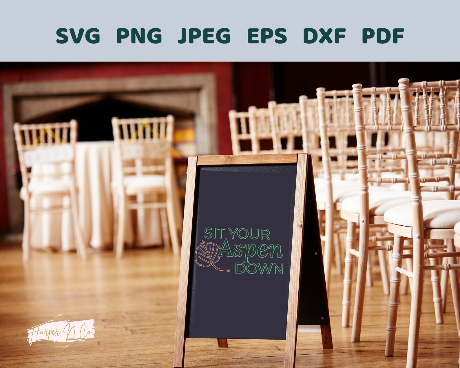 Sit Your Aspen Down SVG, Aspen Clipart, Funny Seating Chart Clipart ...