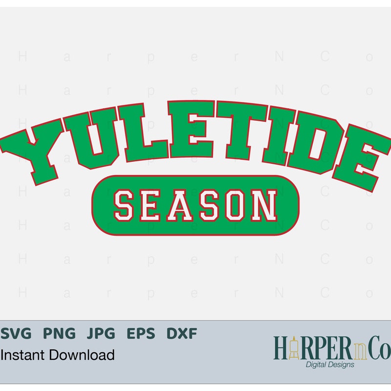 Yule Svg File - Etsy