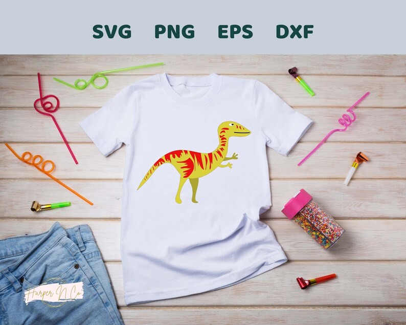 Dinosaur SVG, Velociraptor PNG, Raptor Cut File, Dinosaur Image for for ...