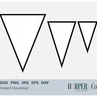 Triangle Banner - Etsy