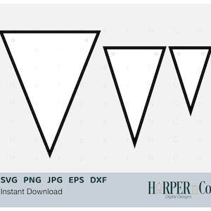 Triangle Banner - Etsy