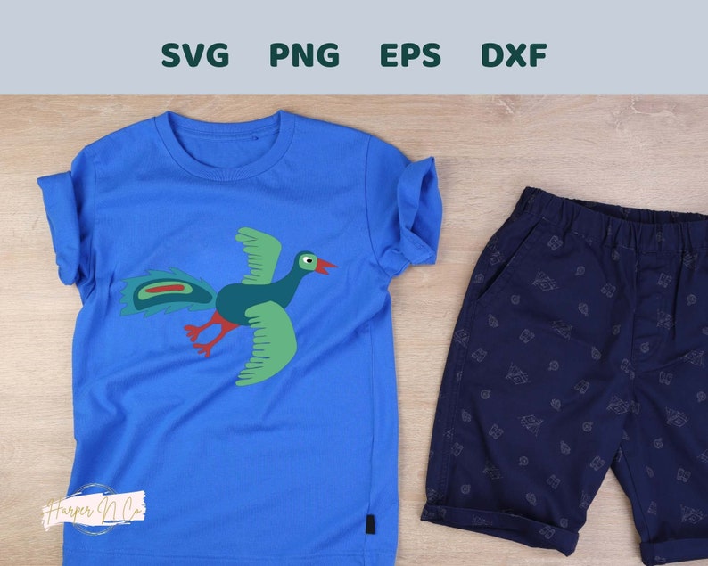 Dinosaur Bird SVG Flying Dinosaur Bird PNG Layered Cut File - Etsy