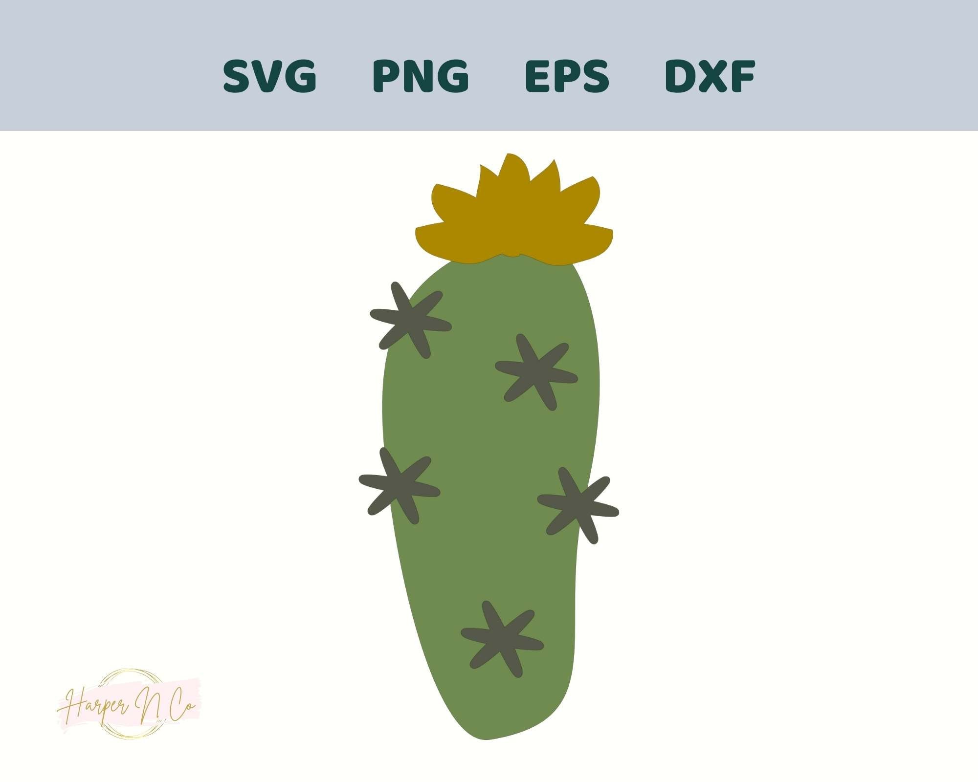 Cactus SVG, Succulent Png, Instant Download, Layered Svg, Cactus Png ...