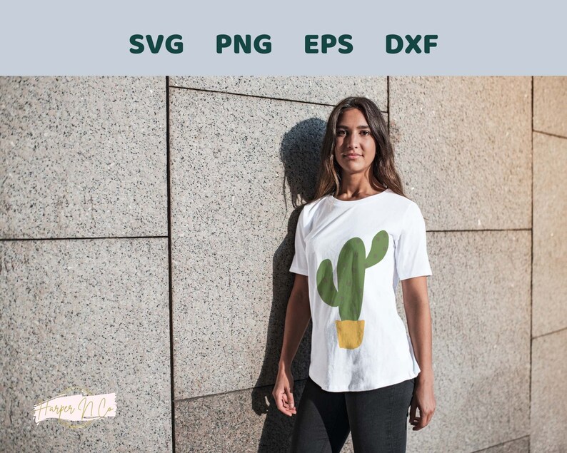 Cactus SVG, Succulent Png, Instant Download, Layered Svg, Cactus Png ...